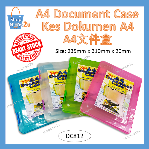 Document Case A4 20mm DC812 | document holder a4 | kes dokumen A4 | A4 ...