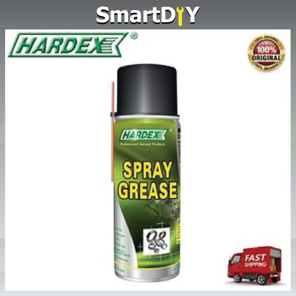 HARDEX SPRAY GREASE HD600 - 400ML / HD620 - 200ML | Shopee Malaysia