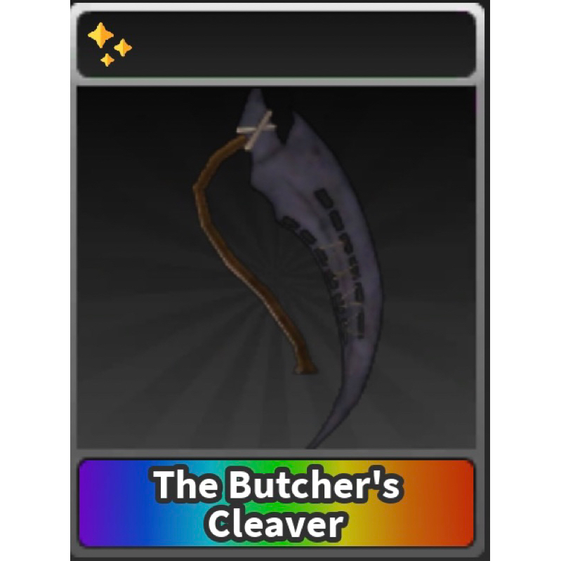 SURVIVE THE KILLER ROBLOX: THE BUTCHER’S CLEAVER | Shopee Malaysia