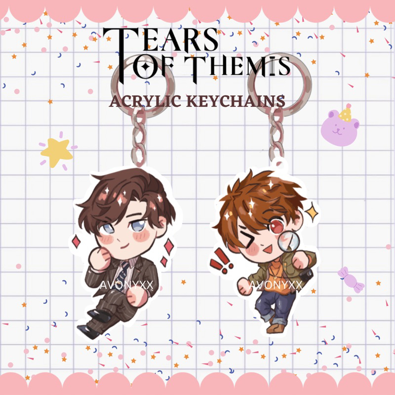 Tears Of Themis Acrylic Keychains (Artemis & Luke) | Shopee Malaysia