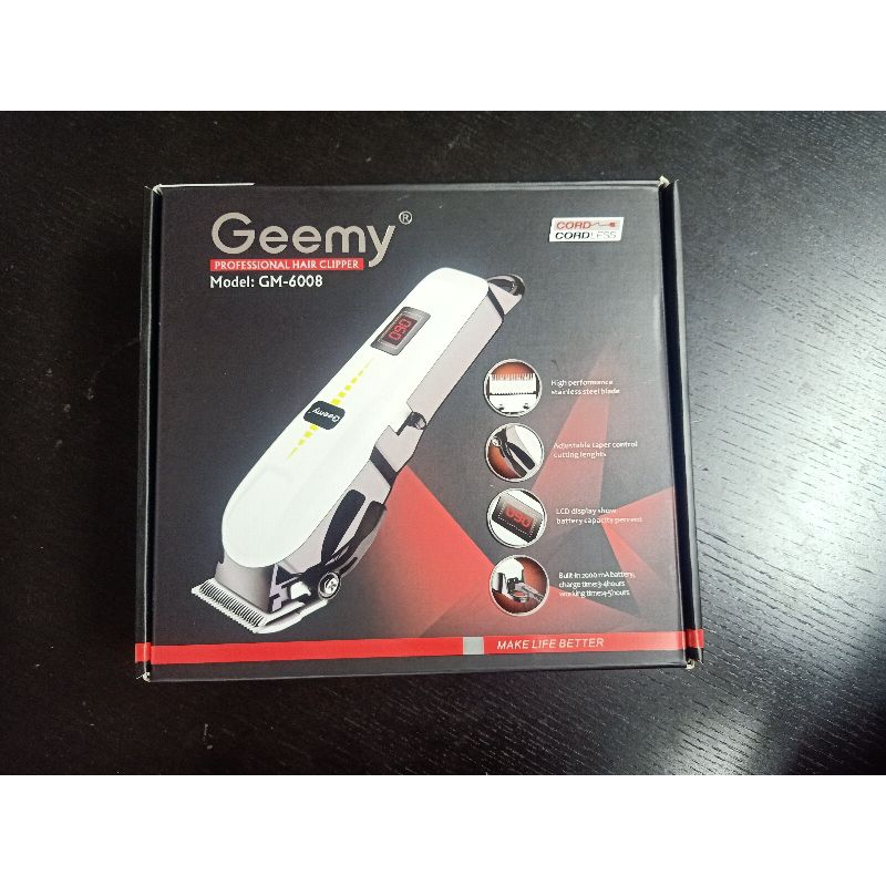 GEEMY PROFESSIONAL HAIR CLIPPER 🌺🌺MODEL NO. 6008 🌺🌺 | Shopee Malaysia