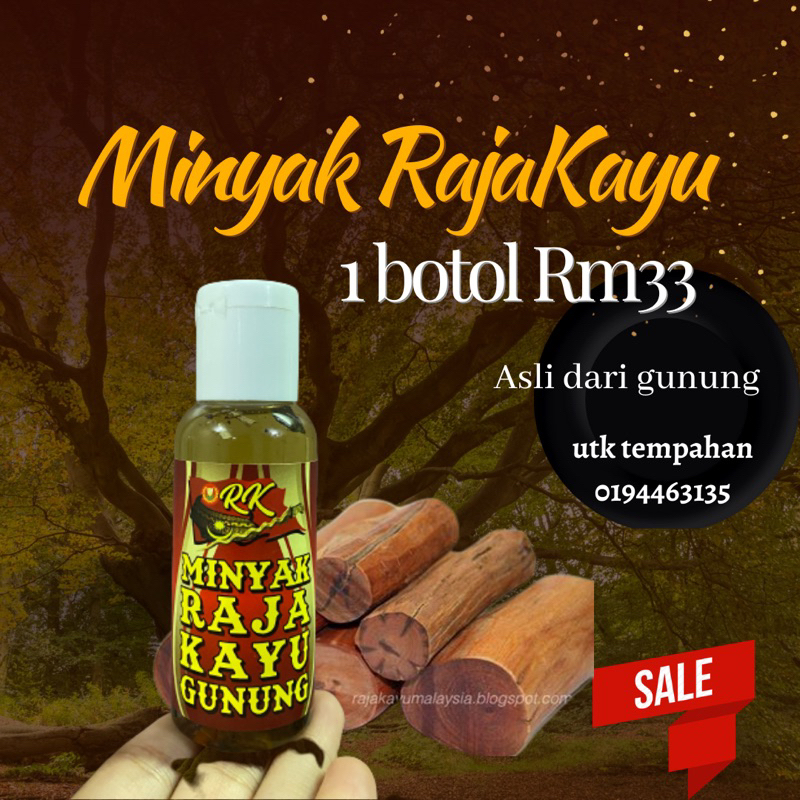 Minyak raja kayu gunung 100% asli | Shopee Malaysia