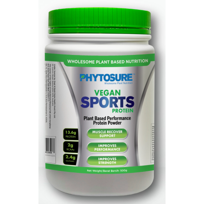 PHYTOSURE SPORTS VEGAN PROTEIN POWDER 504G | Shopee Malaysia