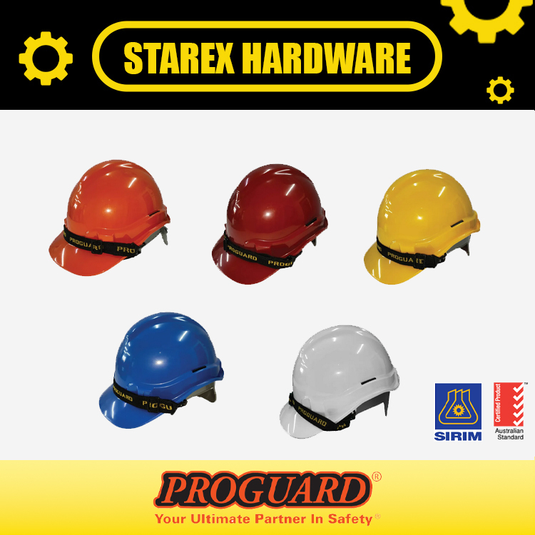 PROGUARD ADVANTAGE HG1-PHSL SLIDE LOCK SIRIM DOSH SAFETY HELMET HEAD ...