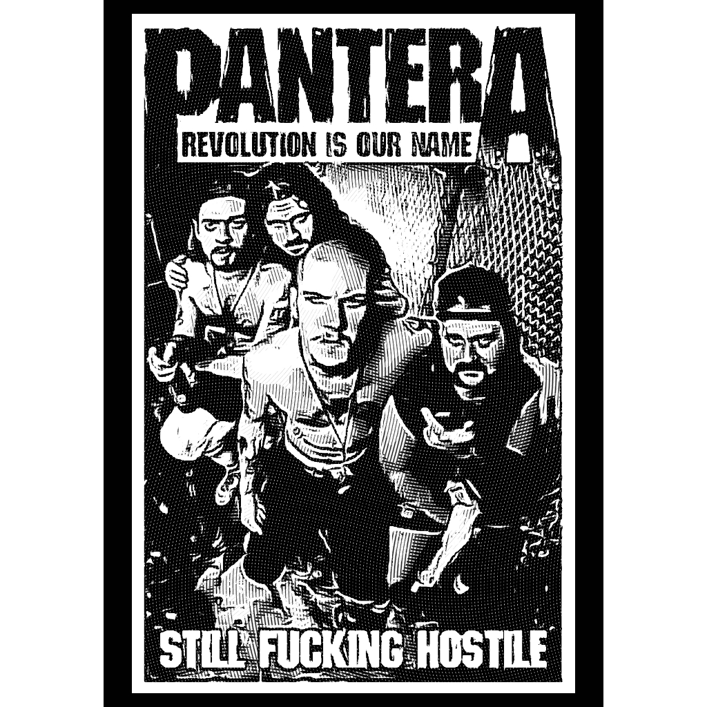 PANTERA Rock & Roll Alternative Punk Trash Hard Core Heavy Black Death ...
