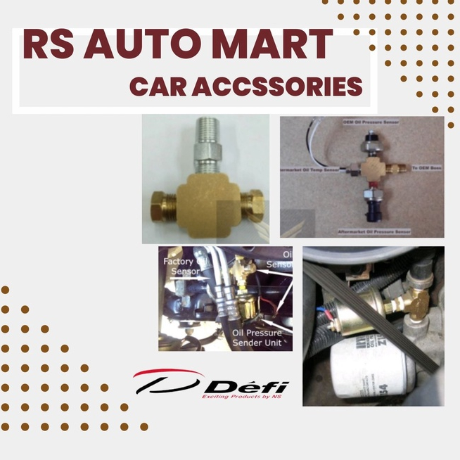 APEXI HKS DEFI GREDDY METER GAUGE OIL PRESS TEMP SENSOR ADAPTER ...