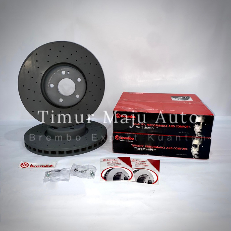 Mercedes C250 C300 E250 E300 AMG Sedan / Coupe W205 W213 Front Brembo ...