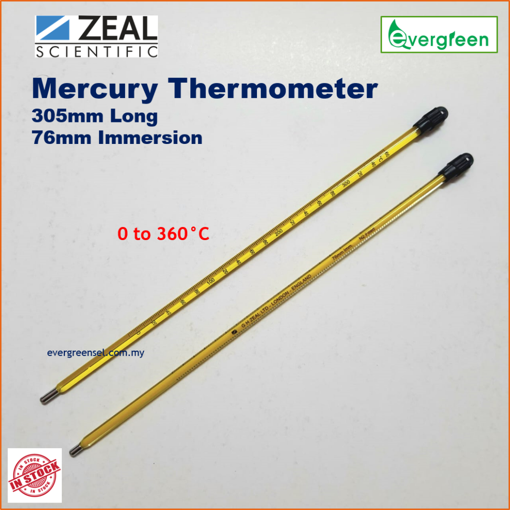( LOCAL READY STOCK ) ZEAL, UK Thermometer, General Purpose Mercury ...