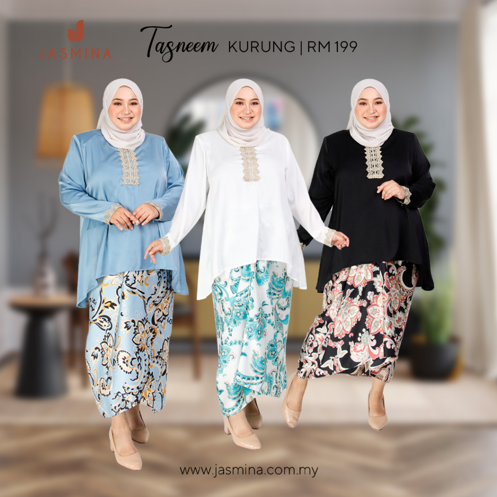 ⚡SPECIAL OFFER⚡ Tasnim Plus Size Baju Kurung Jasmina Malaysia (4XL-8XL ...
