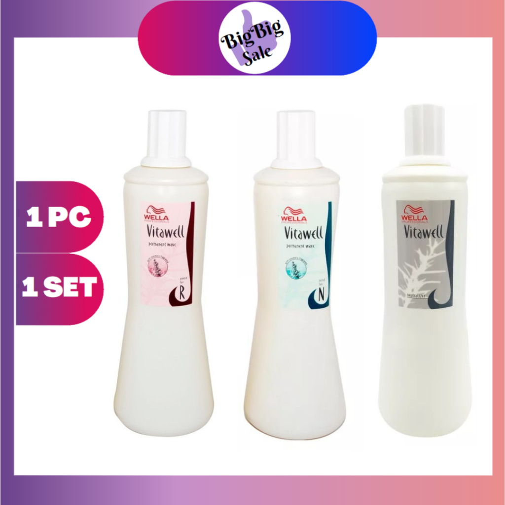 Wella Professionals Vitawell Permanent Wave 1000ml ( Perming ...