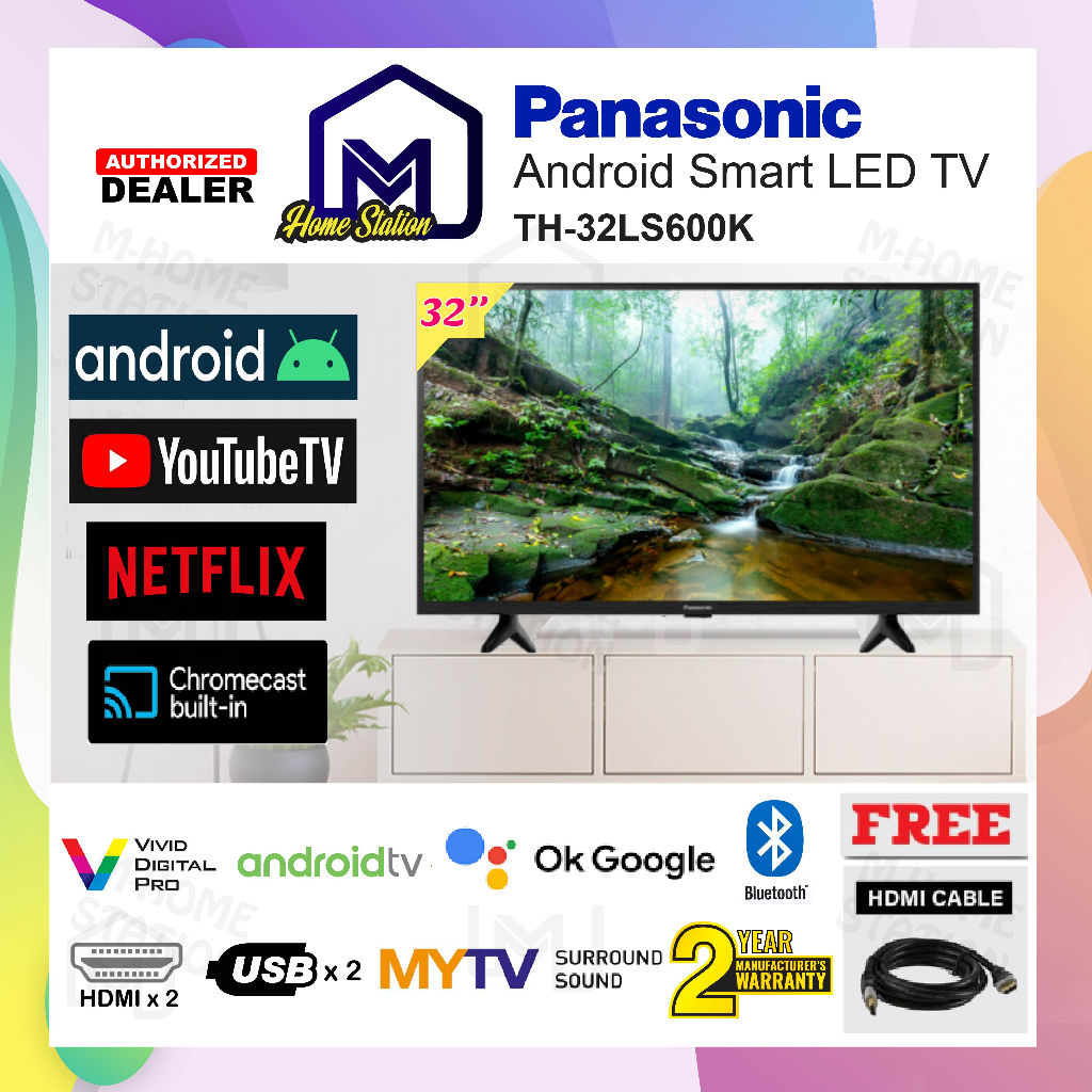 Panasonic 32" Android Smart LED TV WIFI TH-32LS600K OR 32Inch Digital Pro LED TV TH-32L400K TH ...