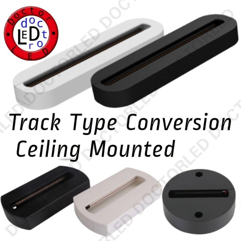 Track Light Base Track Light Surface Mounted Track Convert Track to ...