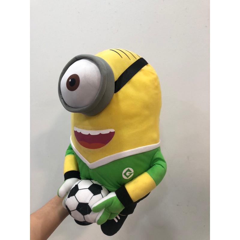(Ready Stock)60CM -Universal Minion with sport wear Brasil (Original ...