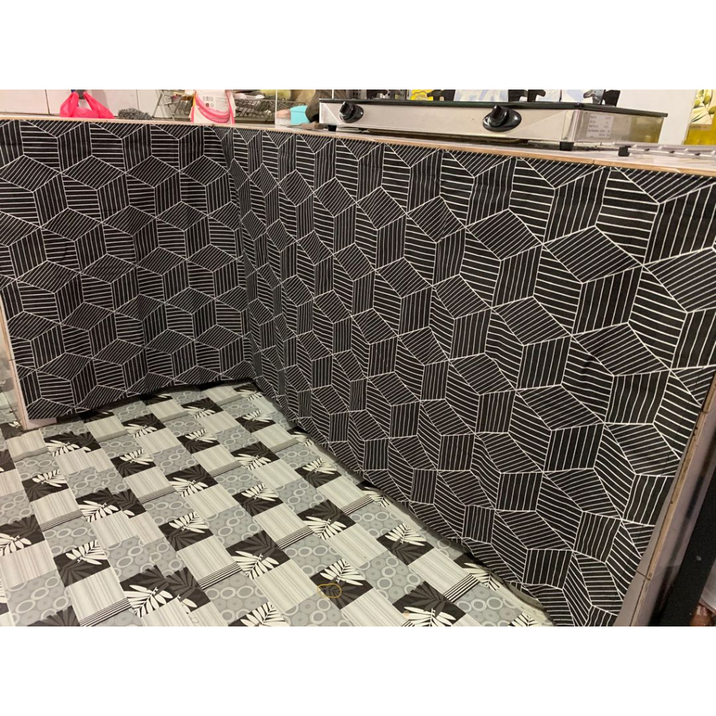 Ready stock Langsir table top kitchen cabinet curtain langsir bawah ...