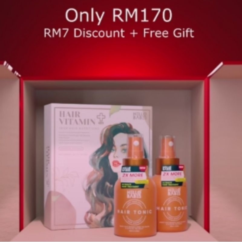 HELLO BABES HAIR TONIC NEW FORMULA SHAMPOO CONDITIONER VITAMIN HQ ...
