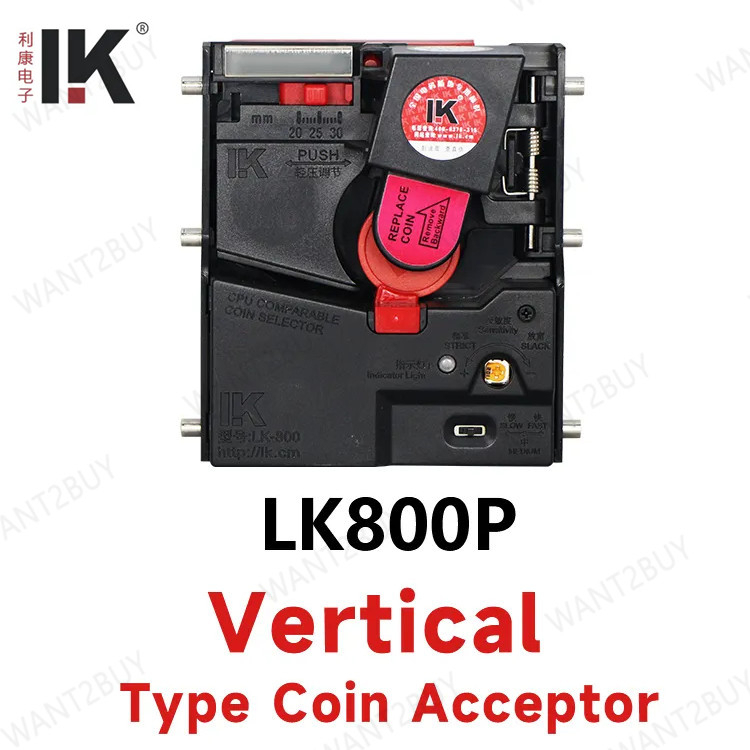 LK800P Top Entry Single Coin Acceptor Token Selector Coin Mech for ...