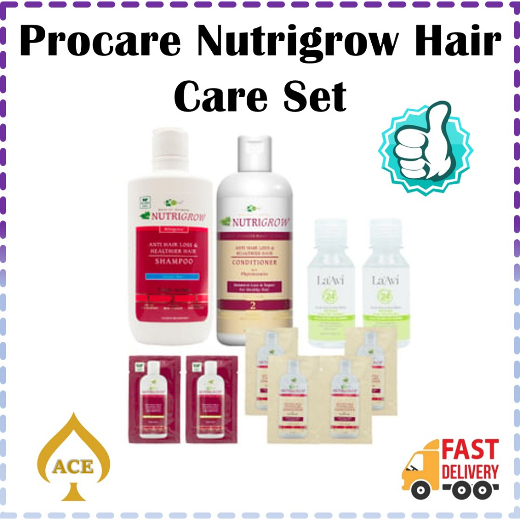 Procare Nutrigrow Hair Care Set (300ML) | Shopee Malaysia
