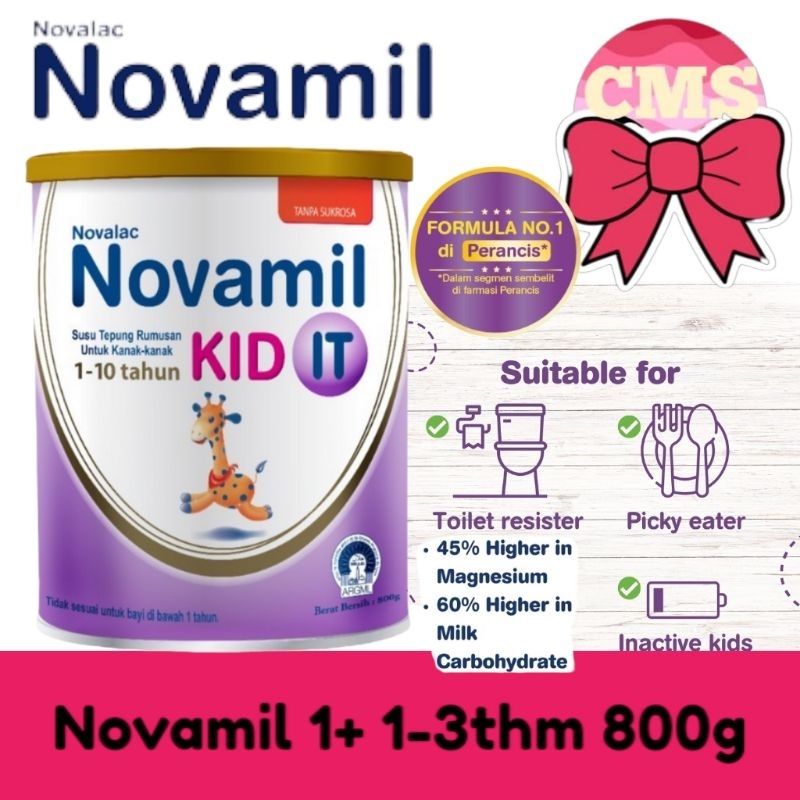 NOVAMIL KID IT 1-10TAHUN 800G | Shopee Malaysia