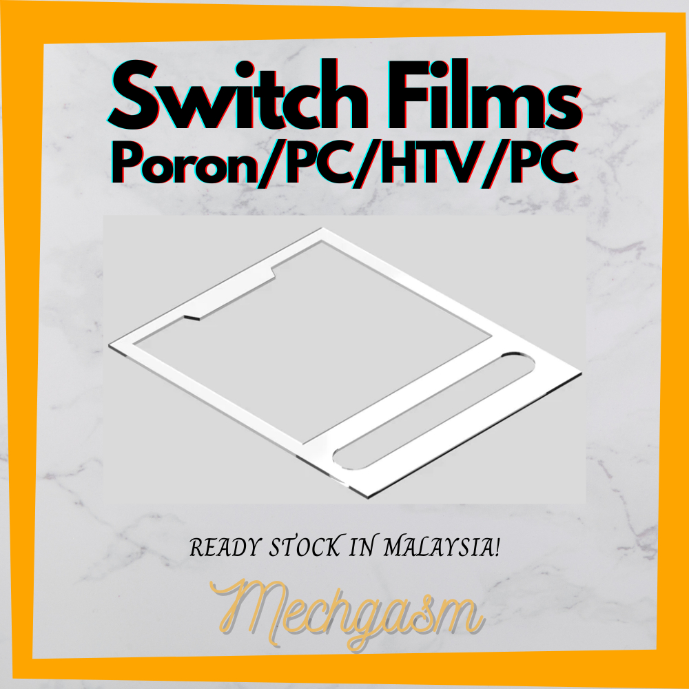 Switch Films Film 120pcs Poron HTV PC TPU for Mechanical Keyboard TX MX ...