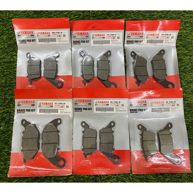 Yamaha XMAX NMAX NVX Brake Pads Genuine Parts 100% Front & Rear DISC ...