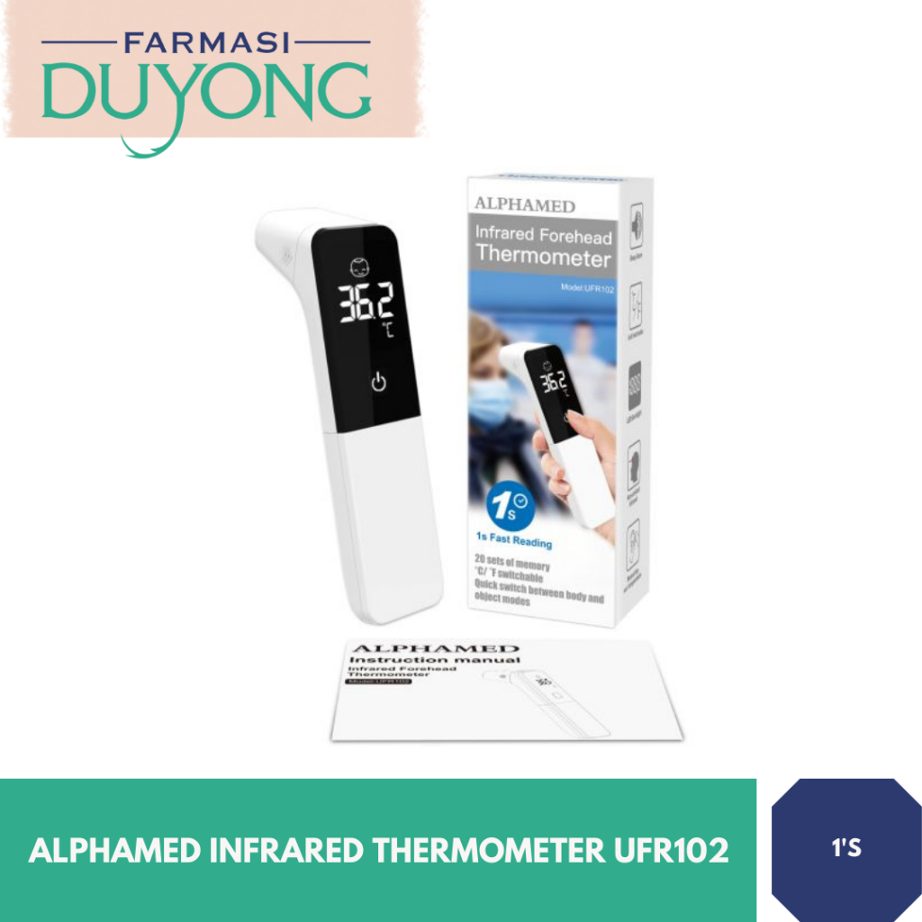 ALPHAMED INFRARED THERMOMETER UFR102 | Shopee Malaysia