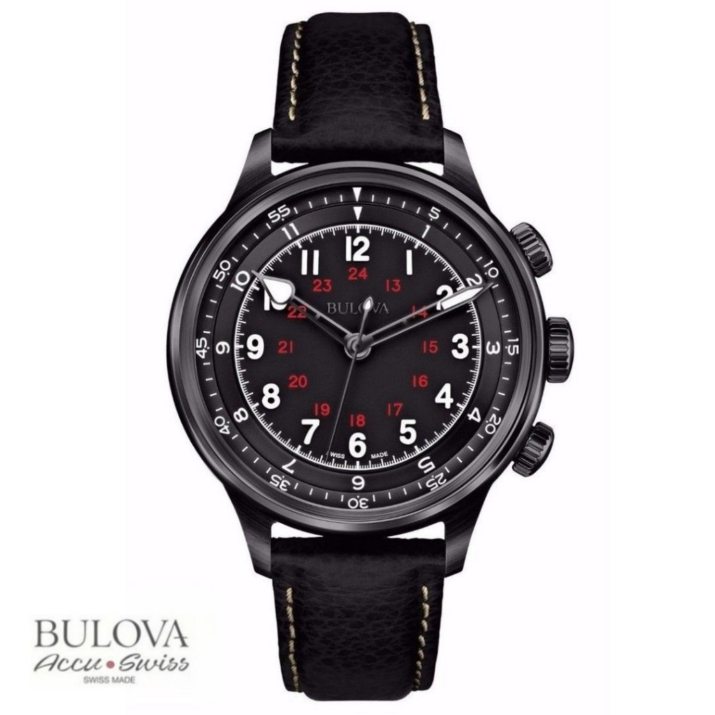 Bulova Accu-Swiss Type A-15 Pilot First Reissue 40mm Swiss Automatic ...