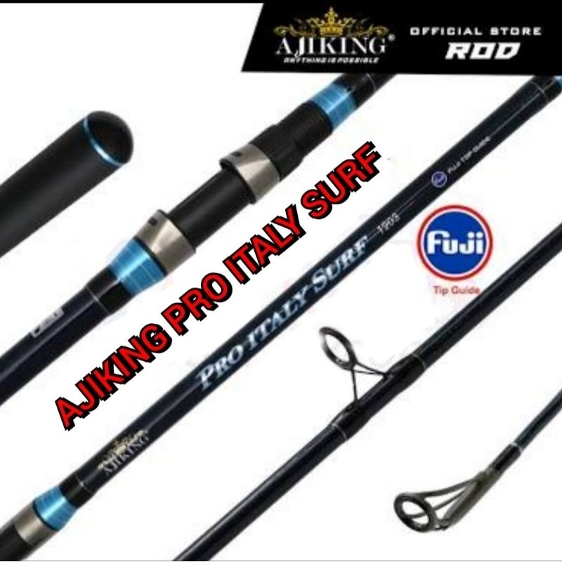 (MAA) (JAPAN FUJI) JORAN PANCING PANTAI AJIKING PRO ITALY (12ft-15ft ...