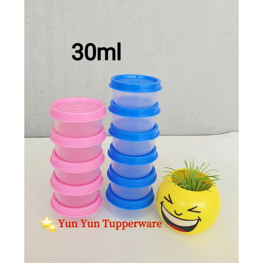 Tupperware Mini Round Container 30ml / 80ml | Shopee Malaysia
