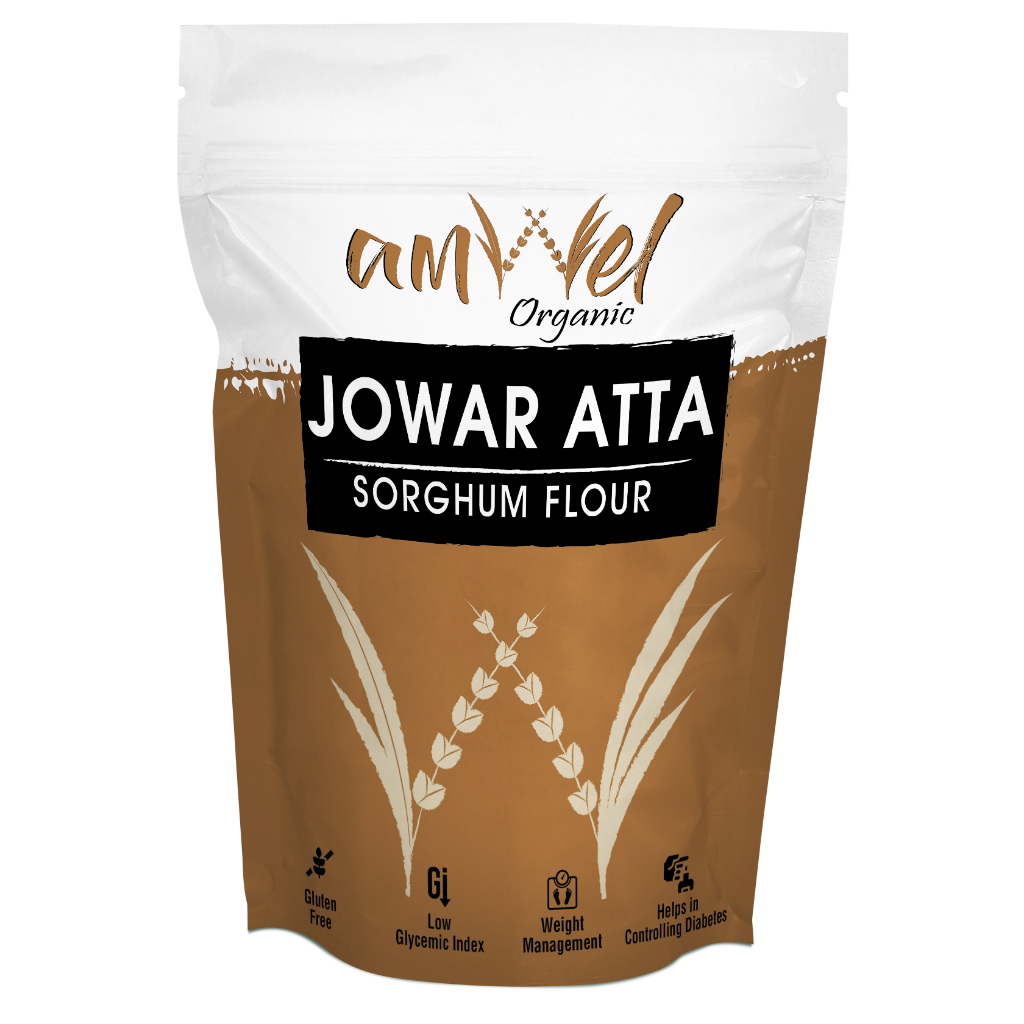 Amwel Organic Jowar Atta | Sorghum Flour | 500g | Shopee Malaysia