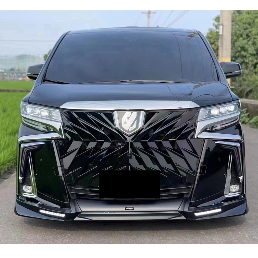 Toyota Alphard AGH30 2018+ Facelift WALD Front Grill Grille | Shopee ...
