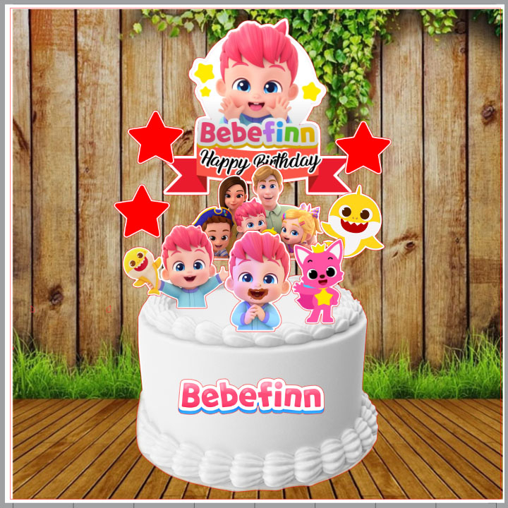 Bebefinn Cake Topper 001 | Shopee Malaysia