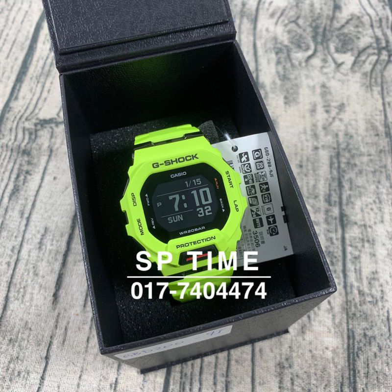 JAPAN SET CASIO G-SHOCK GBD-200-9JF / GBD-200-9 / GBD-200 KERMIT GREEN ...