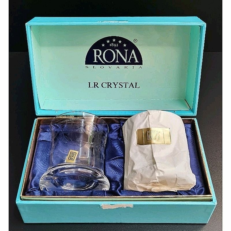 2 Pieces RONA LR503/220 Crystal Glass in Original Box | Shopee Malaysia
