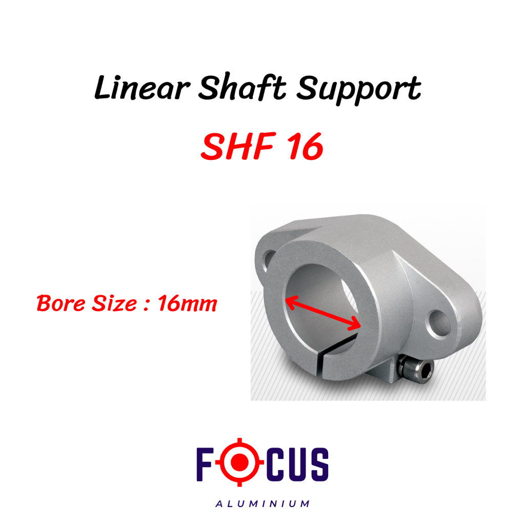 🇲🇾 SK SCS LM Shaft Support Holder Linear Bearing Shaft SK6 SK8 SK10 SK12 SK16 SK20 SK25 SK30 ...