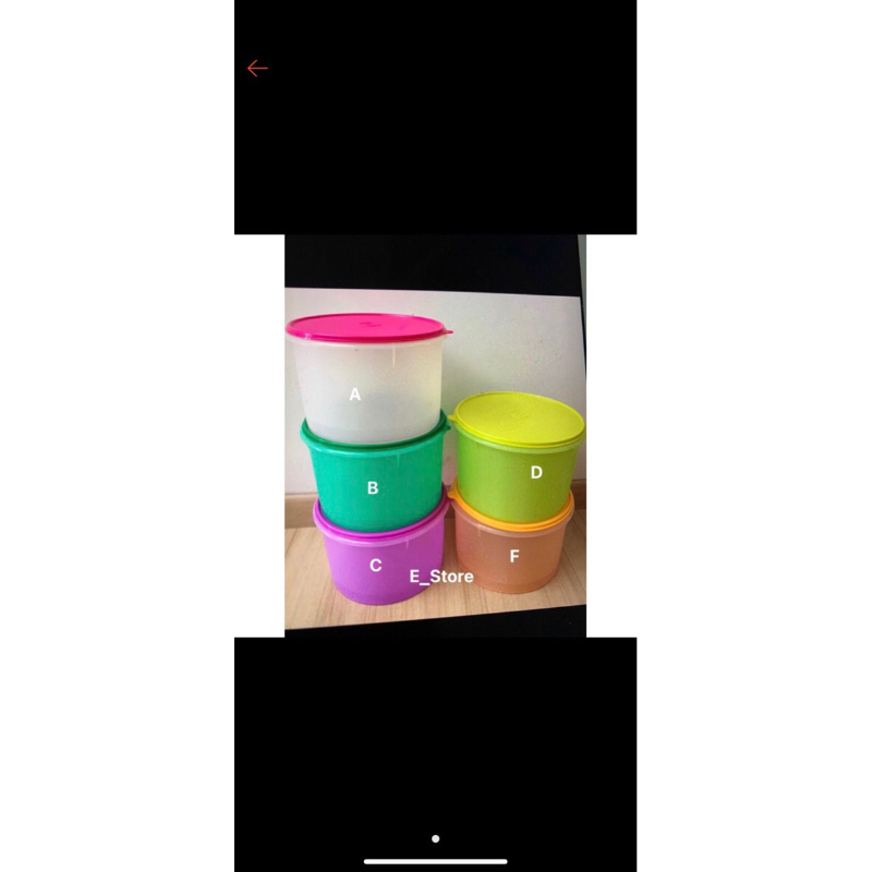 Tupperware 5L textures canister | Shopee Malaysia