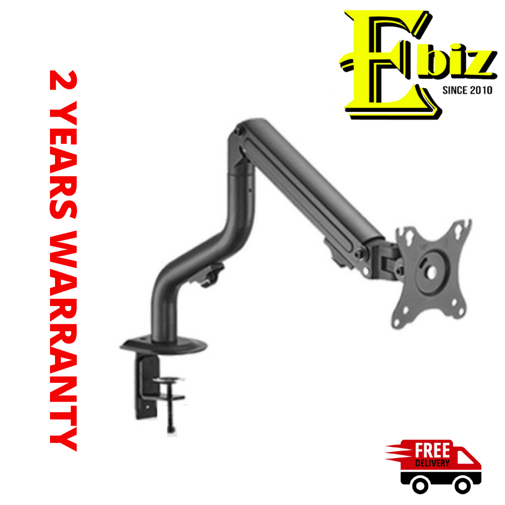 Machdesk MD13 Single Spring Assisted Monitor Arm Black | MD13-A01B ...