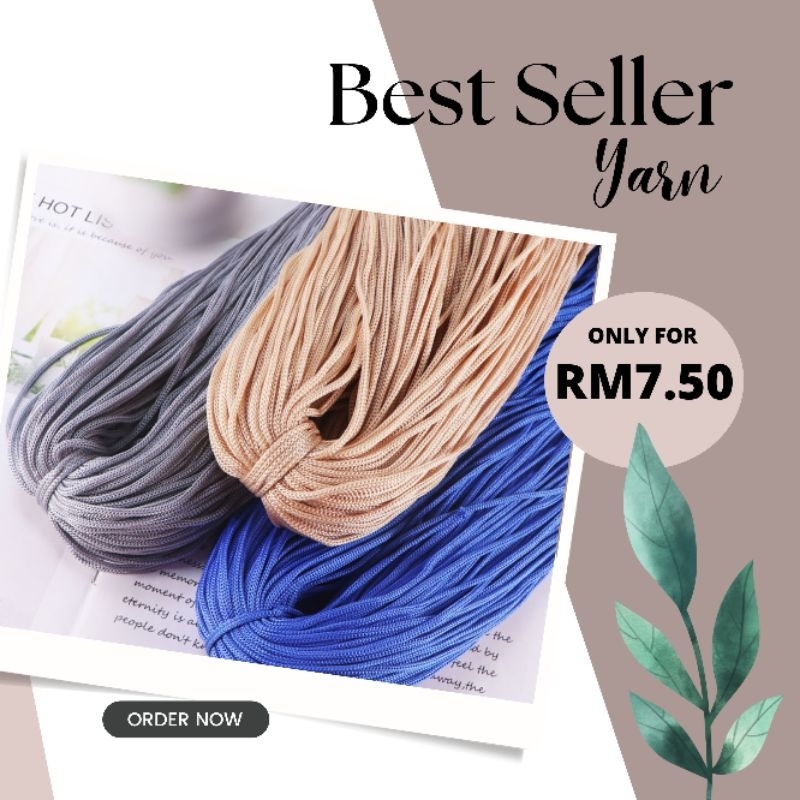 READY STOCK 200g Benang Kait PP 3mm Benang Kait Beg PP Yarn | Shopee ...