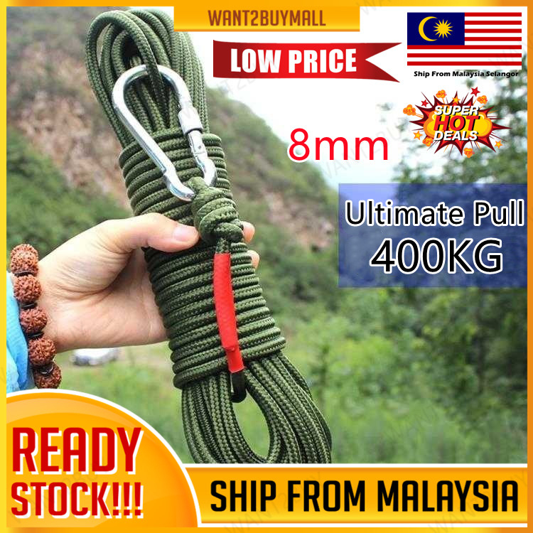8mm Outdoor Marine Life Saving Emergency Floating Rescue Line Rope ...