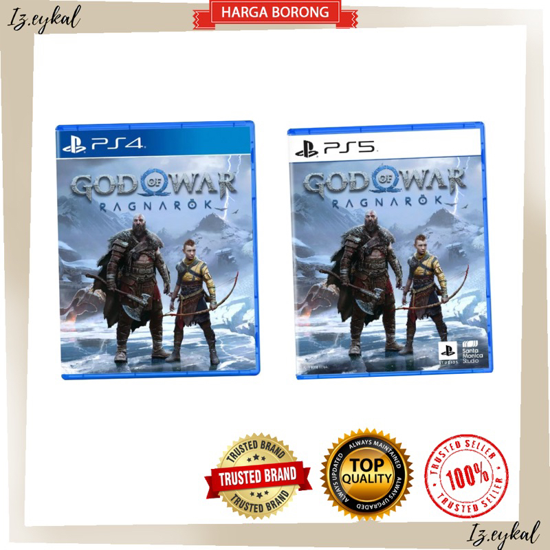 [PHYSICAL DISC] CHEAPEST PS4 PS5 GOW God of War Ragnarok R3 Rall ...