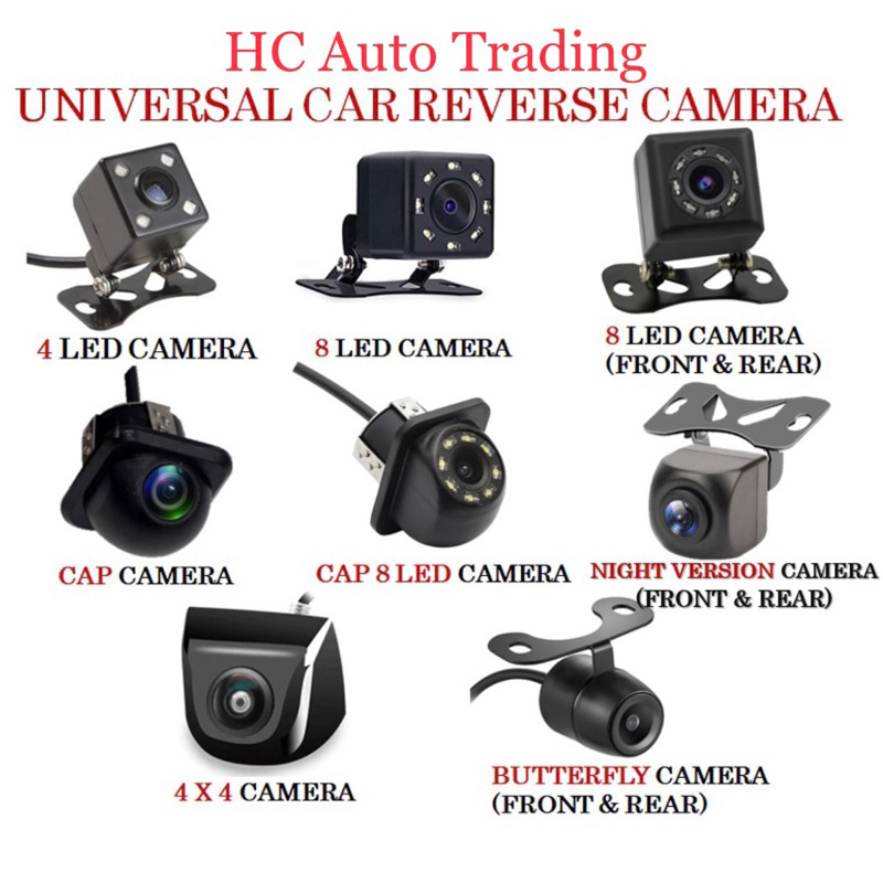Original Import Used Car reverse Camera Universal Car Rear View camera ...