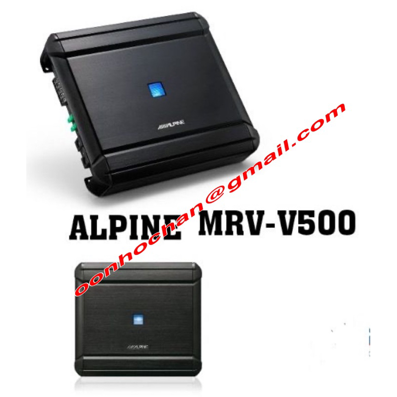 ALPINE MRV-V500 - 4 CHANNEL + MONO DIGITAL V-POWER AMPLIFIER | Shopee ...