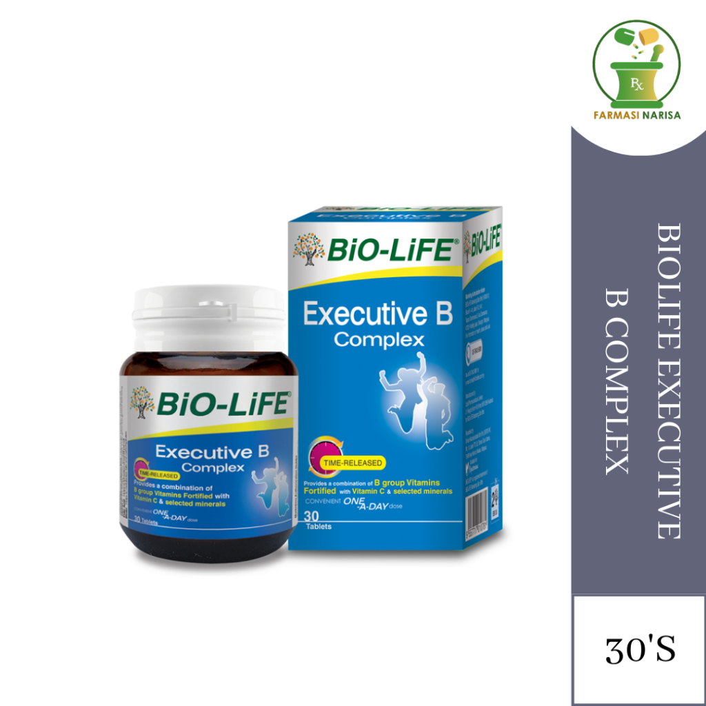 BIOLIFE EXECUTIVE B COMPLEX | Shopee Malaysia