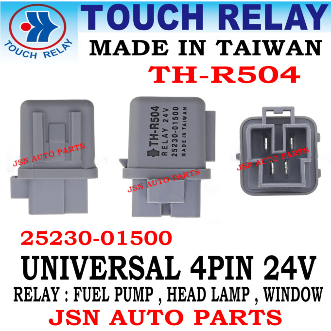 TH-R504 RELAY NISSAN UD TRUCK 4PIN 24V RELAY HEAD LAMP POWER RELAY FUEL PUMP RELAY 25230-01500 ...