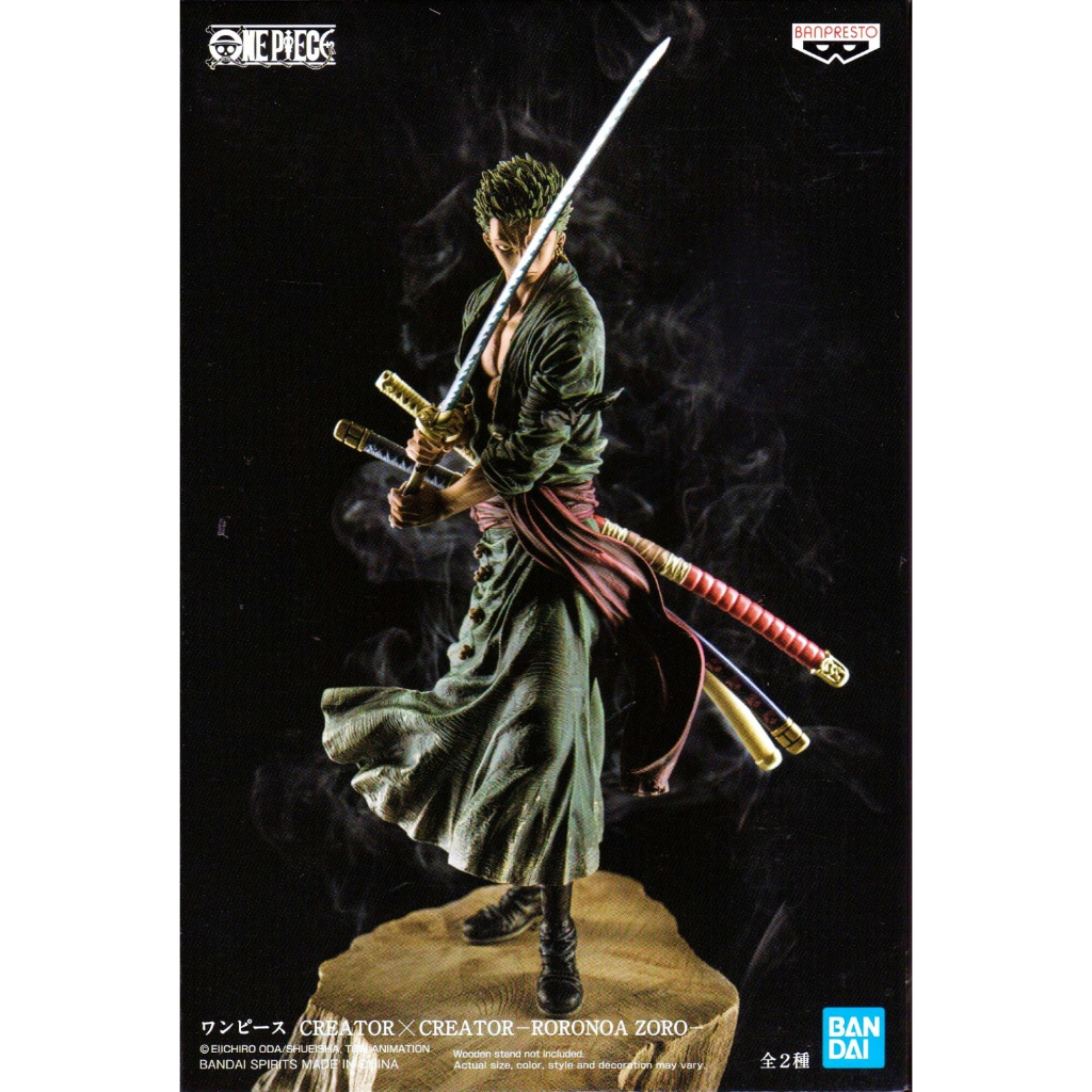 Original Banpresto Bandai One Piece Creator X Creator Roronoa Zoro ...