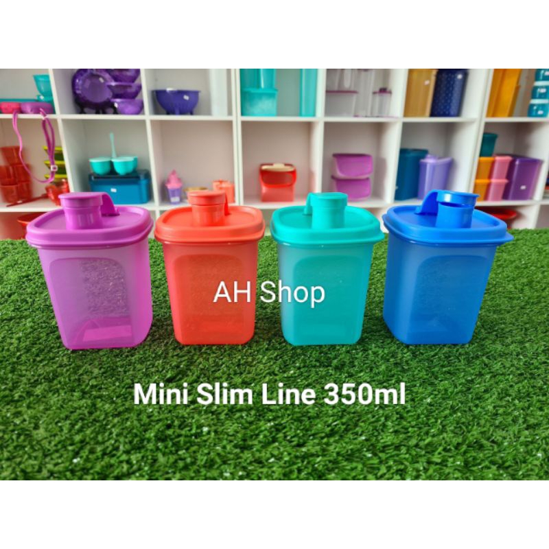 TUPPERWARE Mini Pour 350ml / Mini Slim Line Tupperware (1pcs) | Shopee ...