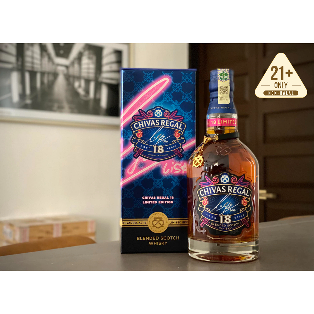 Chivas 18 years x Lisa Limited Edition 700ml | Shopee Malaysia