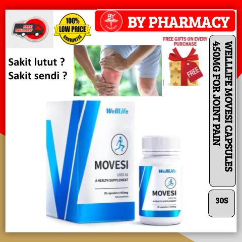 [FOC Gift] WellLife MOVESI 450mg - 30's/ 2x30's Collagen type 2 for ...