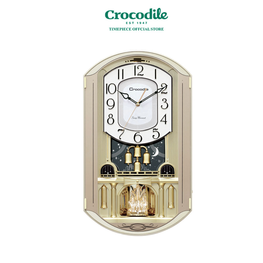 Crocodile 50.2(h) x 29.2(w) x 8.8 depth cm Modern Classic Sweep Rotate ...