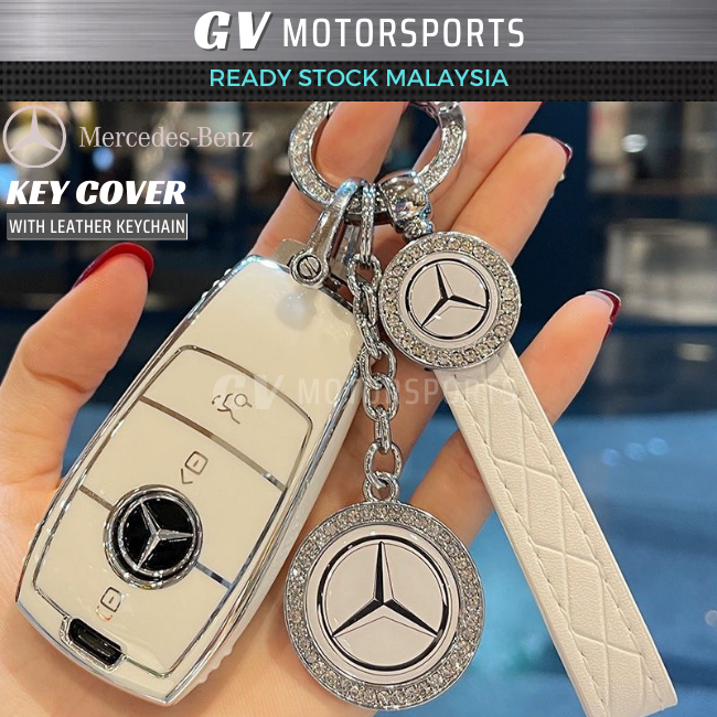 READY STOCK Mercedes Benz Key Cover Case Car TPU Fob Keychain For CLA ...