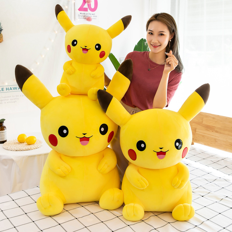 Pikachu plush toys Pokemon soft toy Birthday Gift Valentine's Day ...